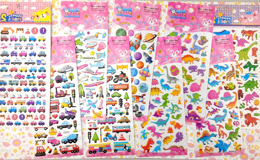 Very Cute Super Kawaii Pop up Stickers, Choose From 9 Different Designs ...