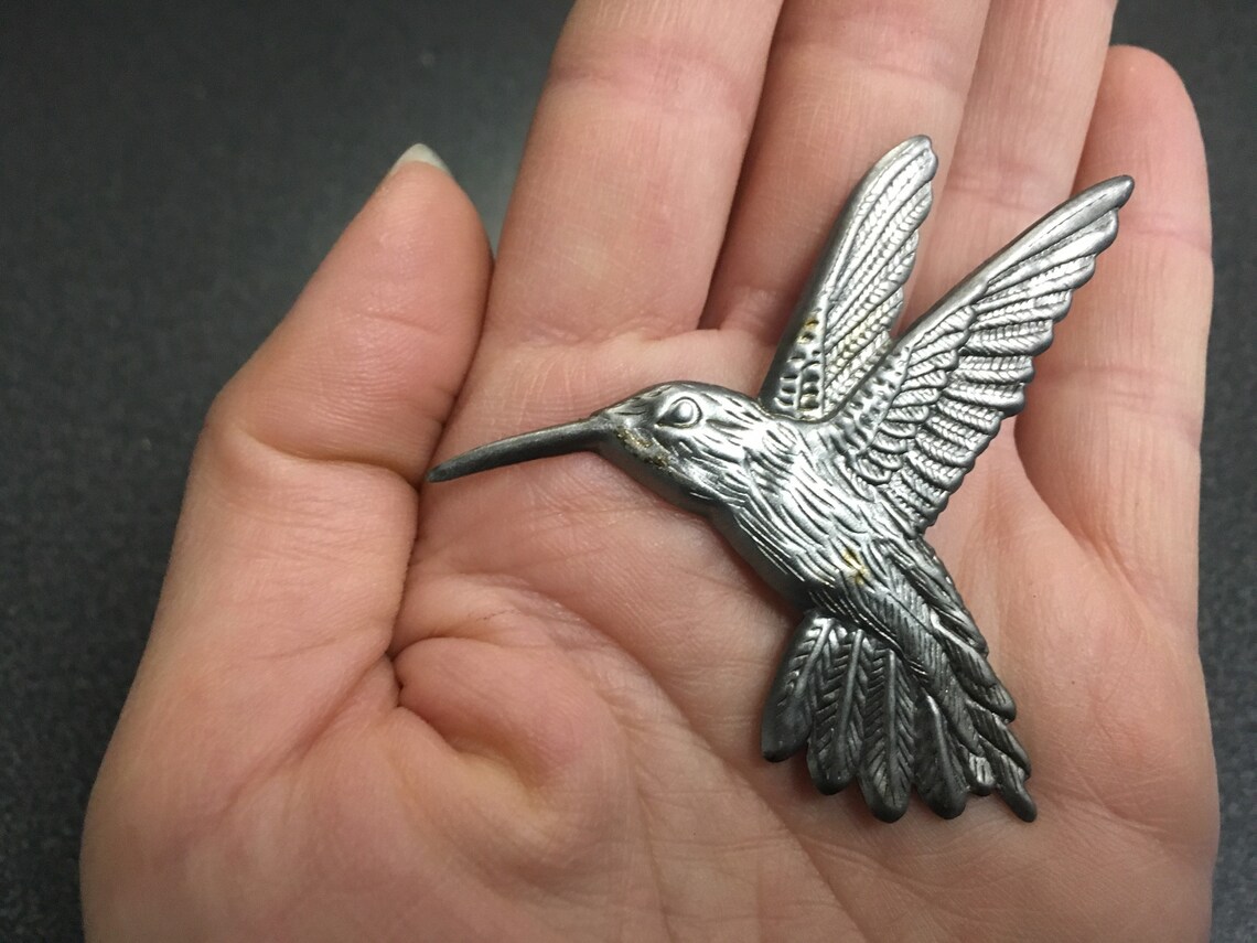 Small Metal Hummingbird 3D - Etsy