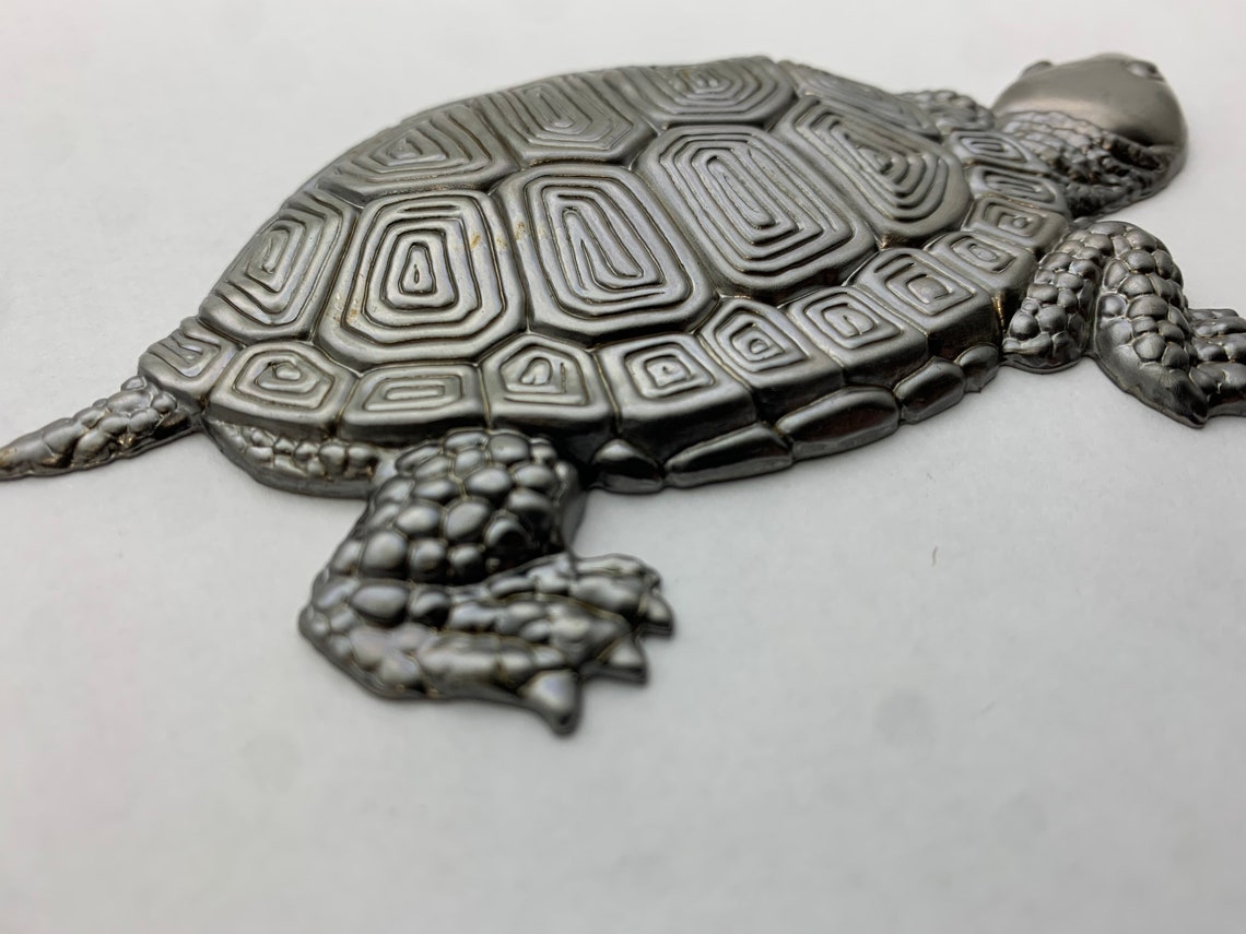 Metal 3d Turtle Tortoise | Etsy
