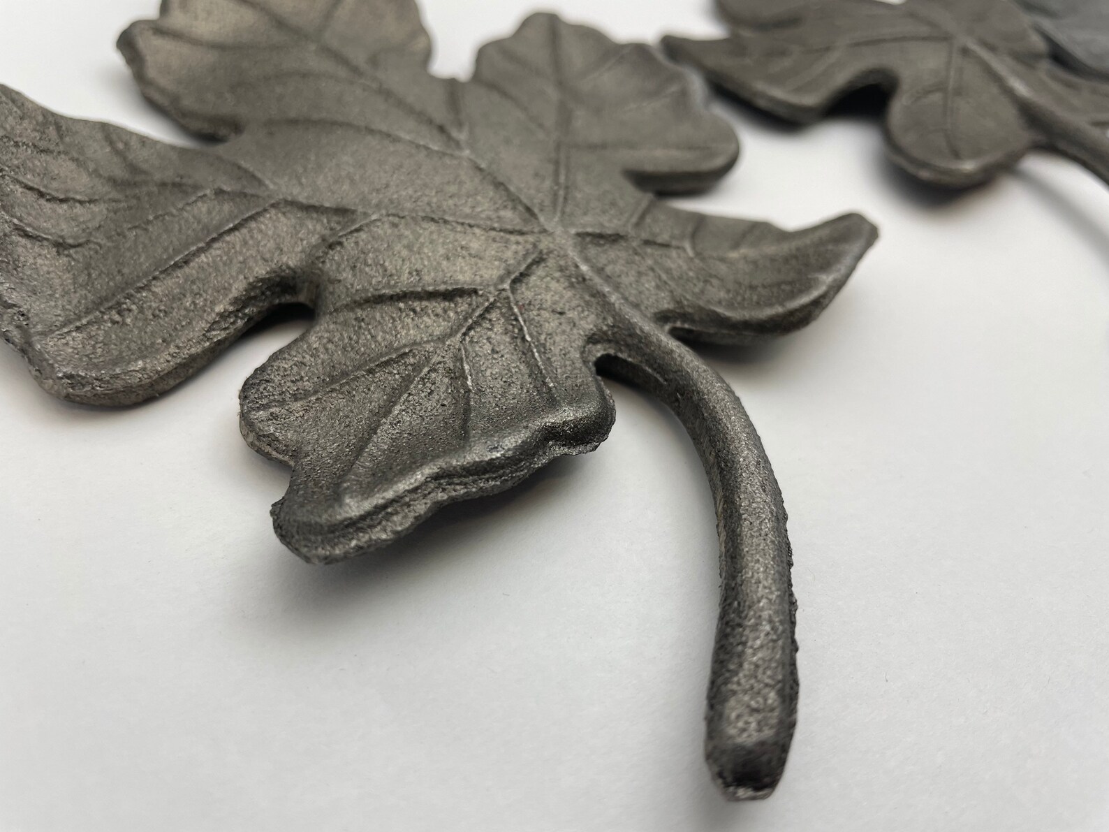Metal Cast Iron Maple Leaf, Grape Leaf, Choose 3 Sizes, Autumn Leaves ...