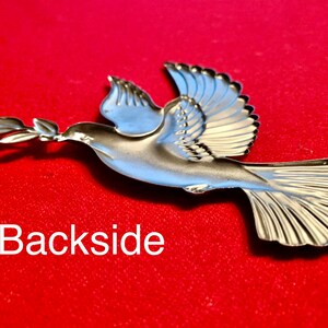 Metal Dove Flying Dove Peace Love Decoration - Etsy