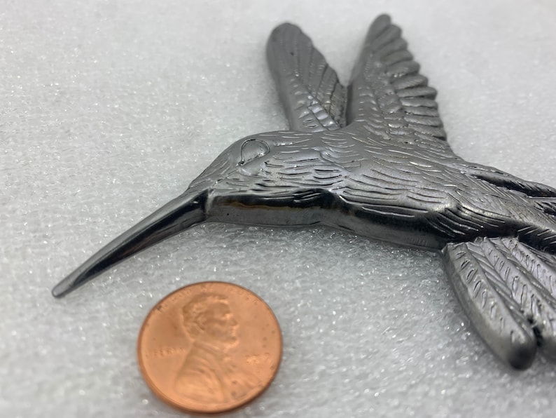 Metal 3d Hummingbird Large. - Etsy