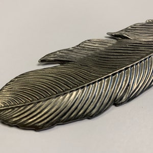 Metal Feather Quill Feather 2 Sizes 7.5" Inch or 12” Inch - Etsy