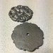 Metal Flower, Forged Steel Flower, Round Petals 3.5 Diameter Round 1/4 ...