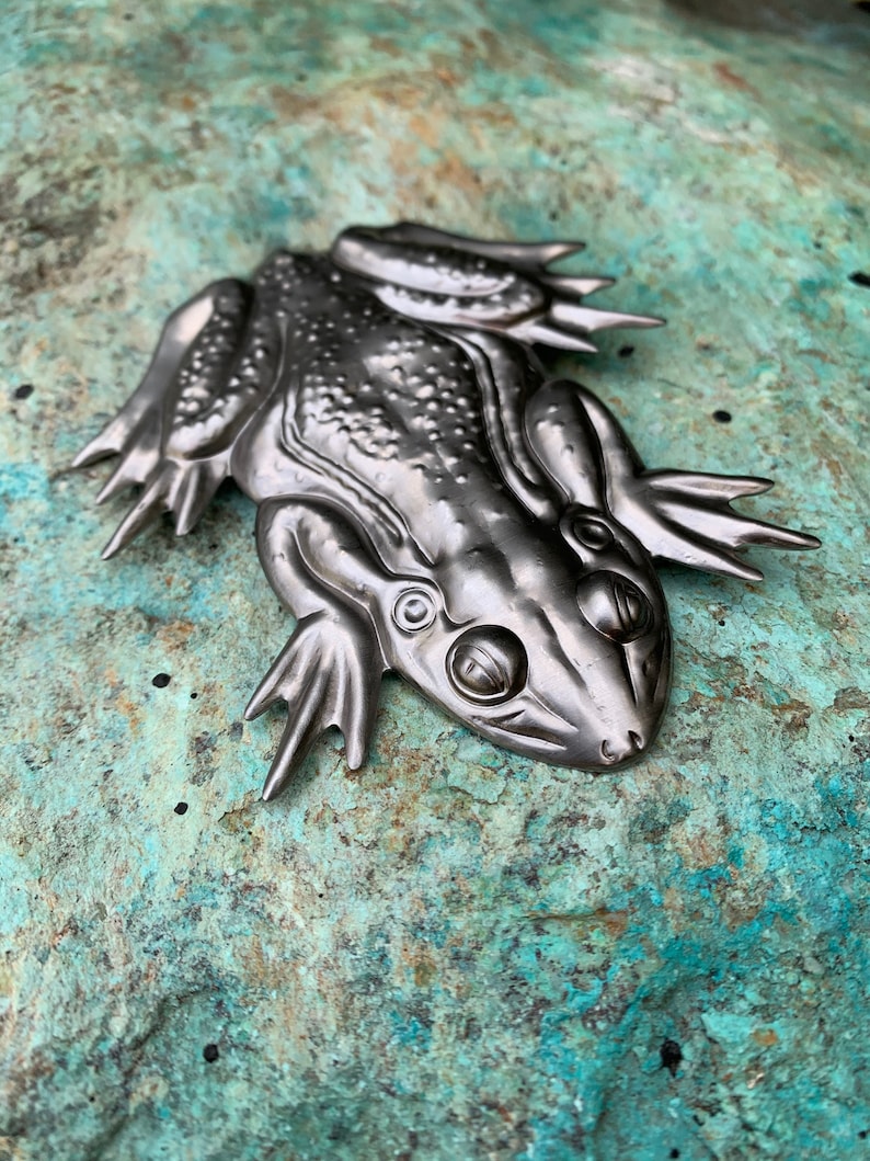 Metal Flat 3d Frog Toad | Etsy