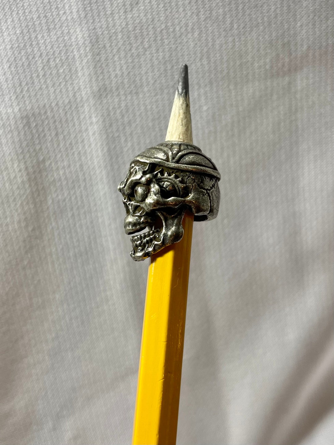 Large Hole Skull Bead for Beards, Dreads, Paracord, Jewelry Making ...