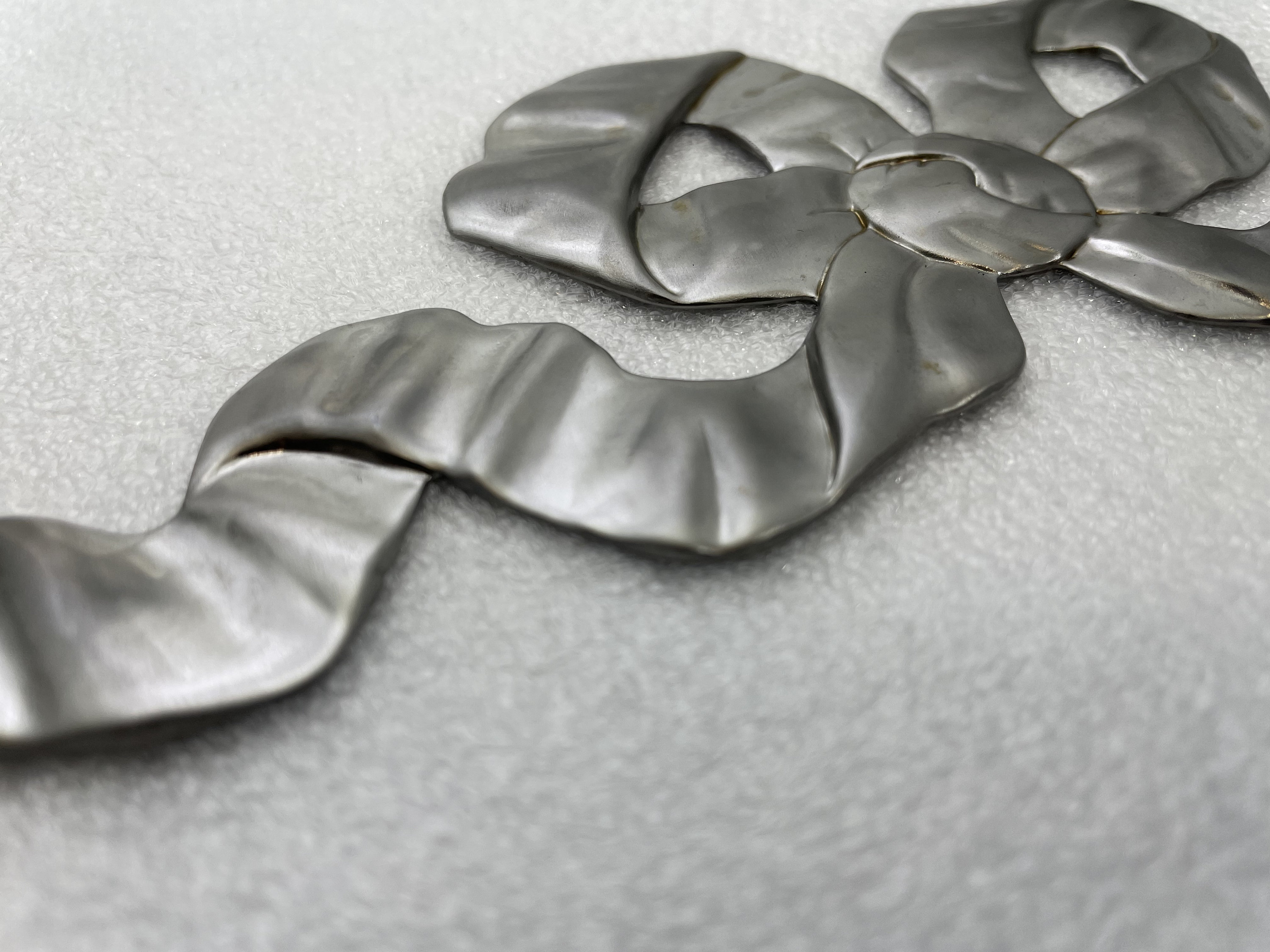 Metal Flat 3d ribbon bow decorative bow | Etsy