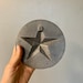 Metal Star, Cast Iron Round Star, Western Star, Lonestar - Etsy