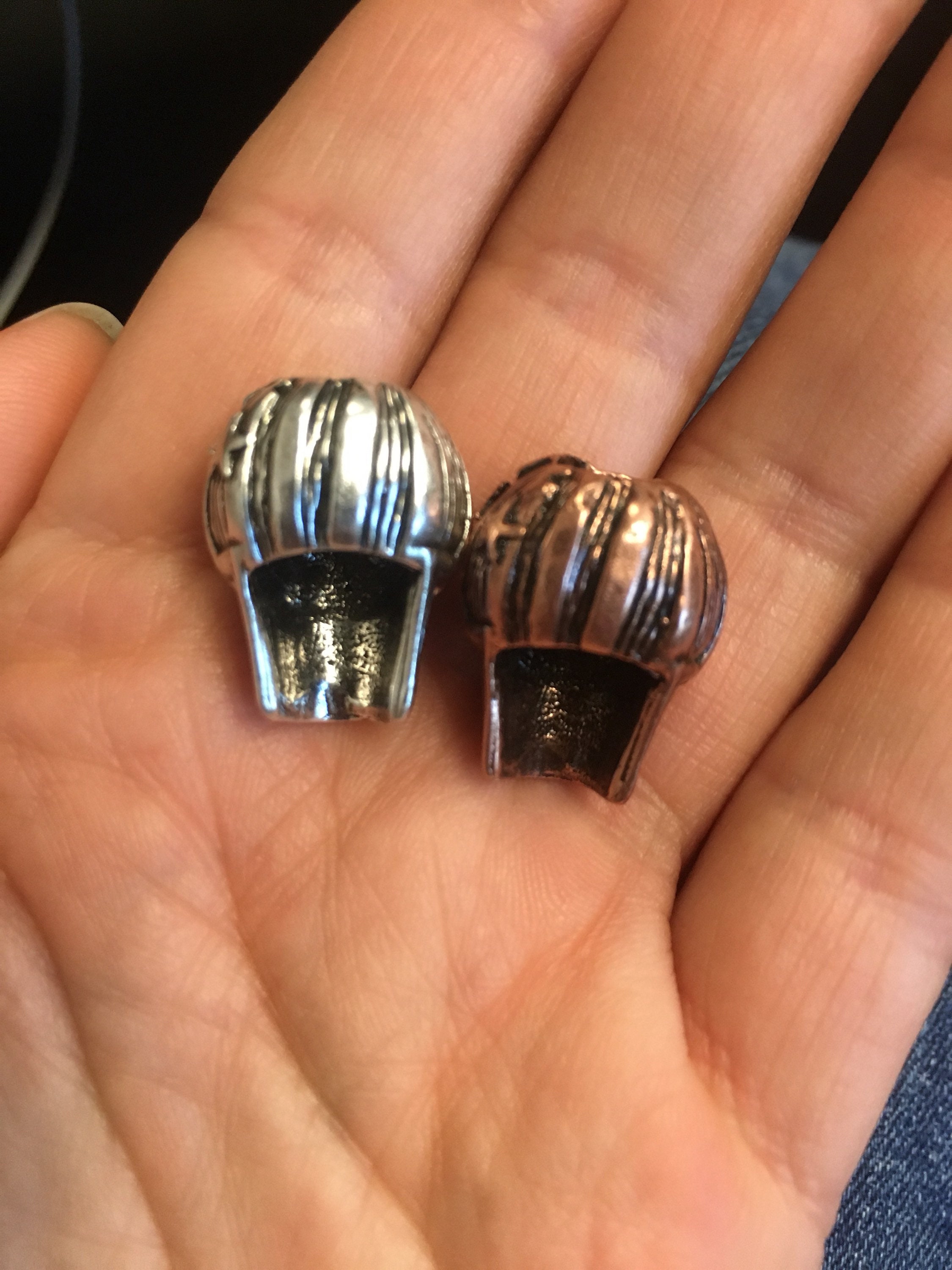 Bead for beards or dreads Skull with Stars and Stripes. Choose | Etsy