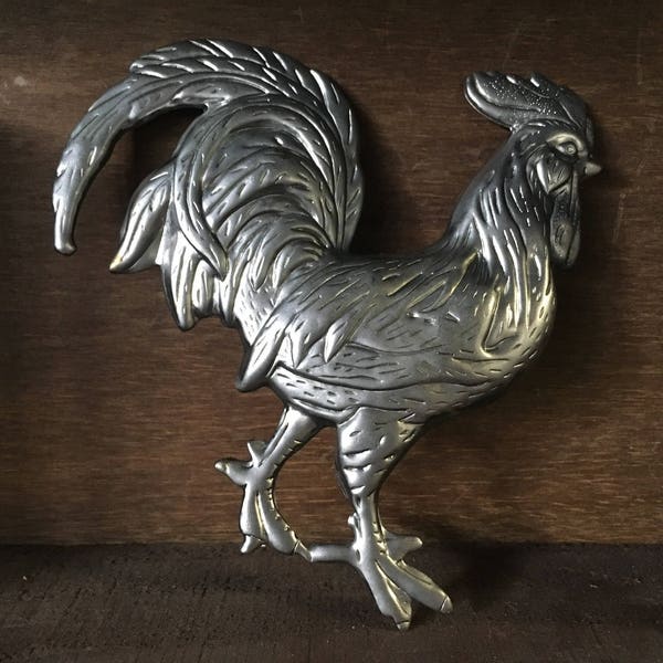 Metal Rooster - Etsy