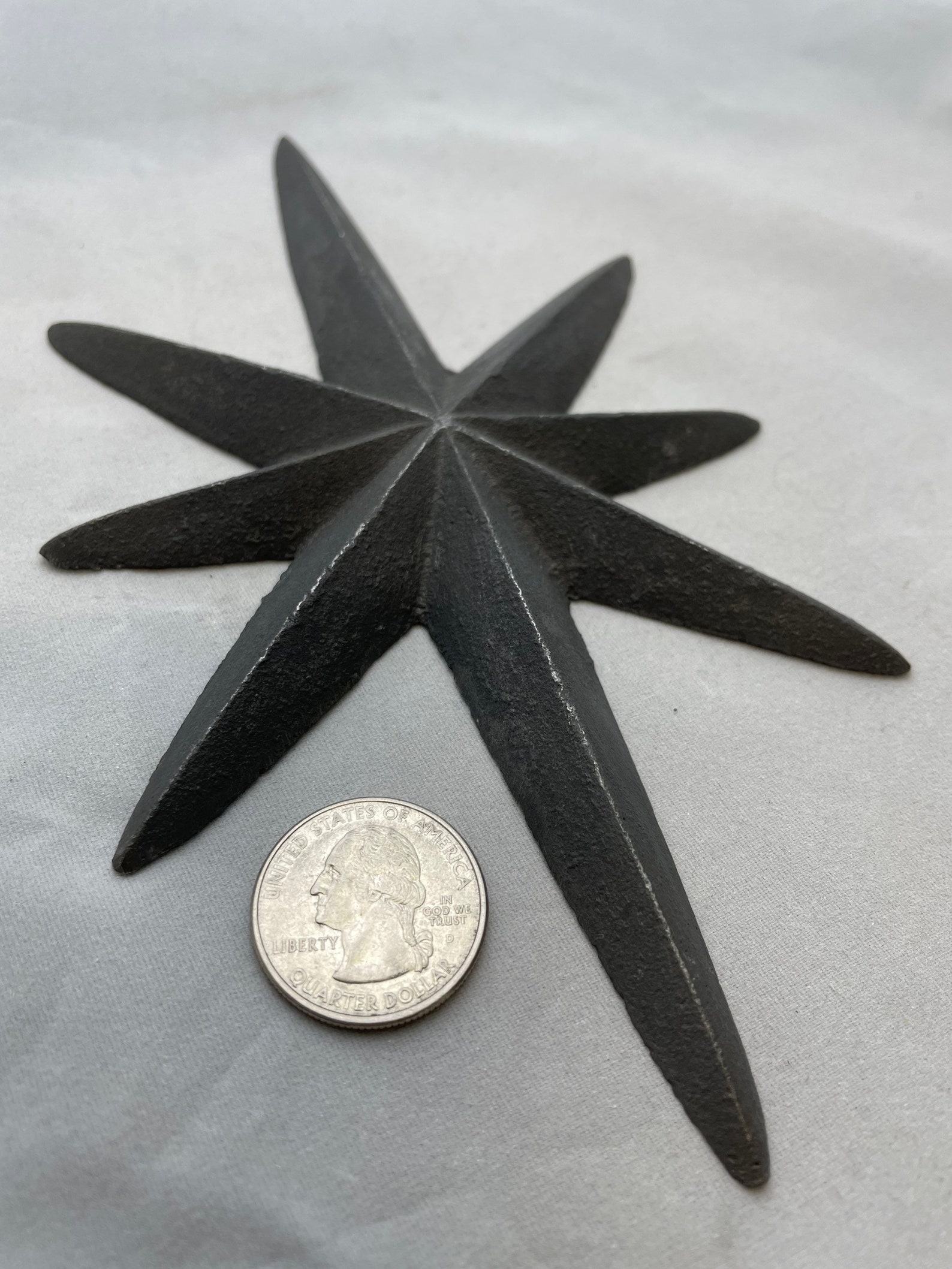 Cast Iron Atomic Starburst Mid Century Decor MCM - Etsy