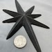 Cast Iron Atomic Starburst Mid Century Decor MCM - Etsy