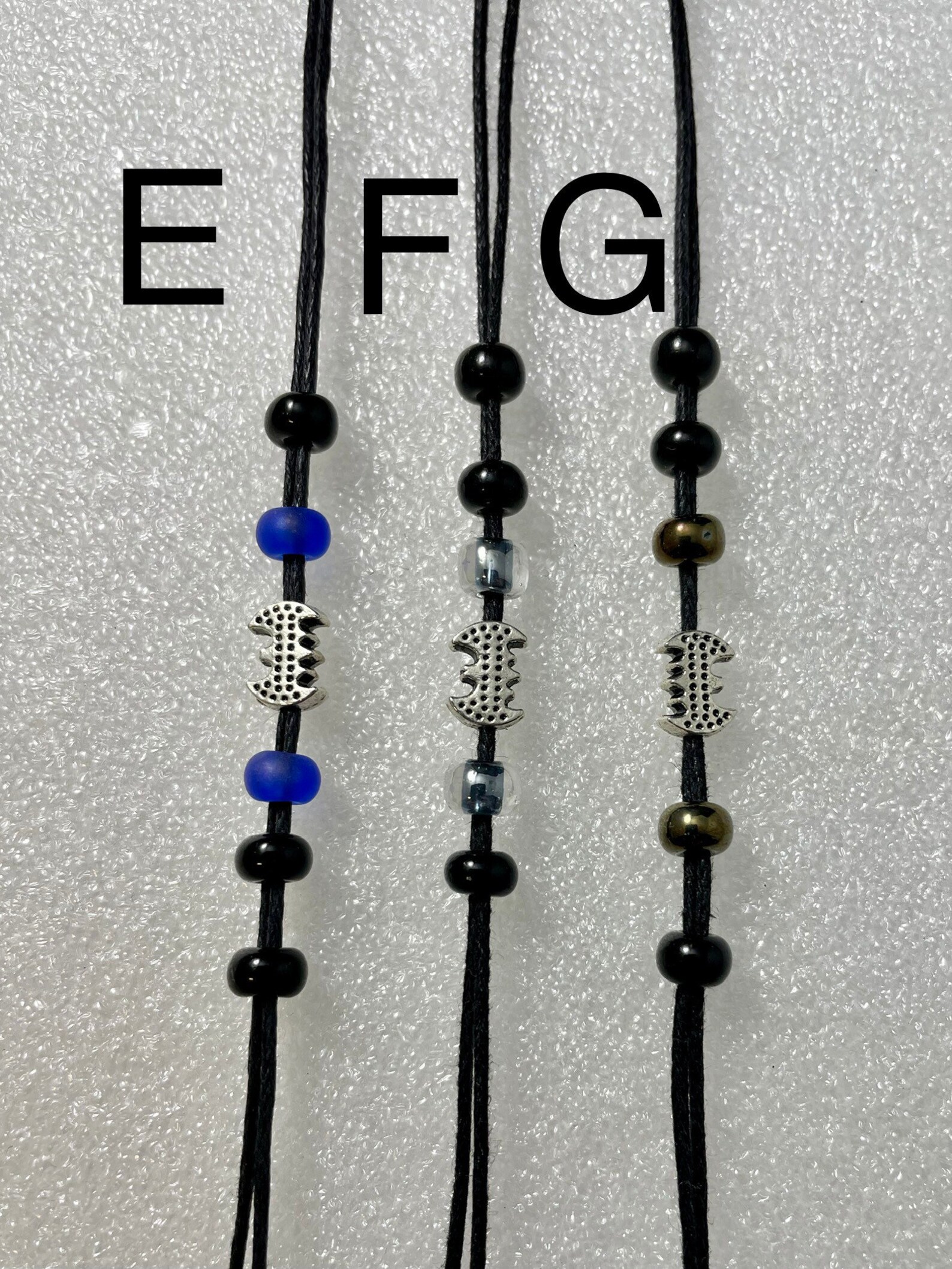 Beard Hair Lacers. Bat Style Many Designs to Choose From. Bat Beads ...