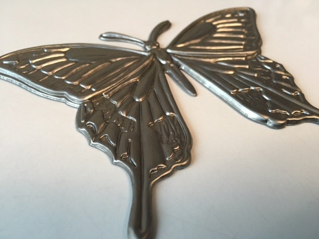 Metal Flat 3d Butterfly - Etsy
