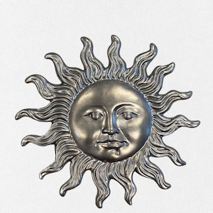 Metal Sun With Face - Etsy