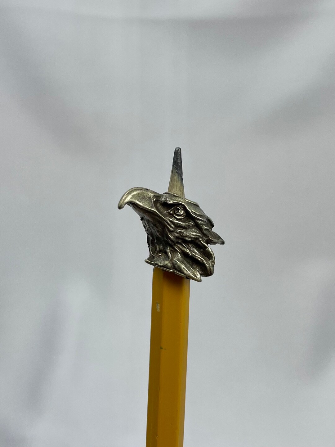 Bead for Beards, Dreads, Paracord or Jewelry Making. Silver Eagle Beard ...