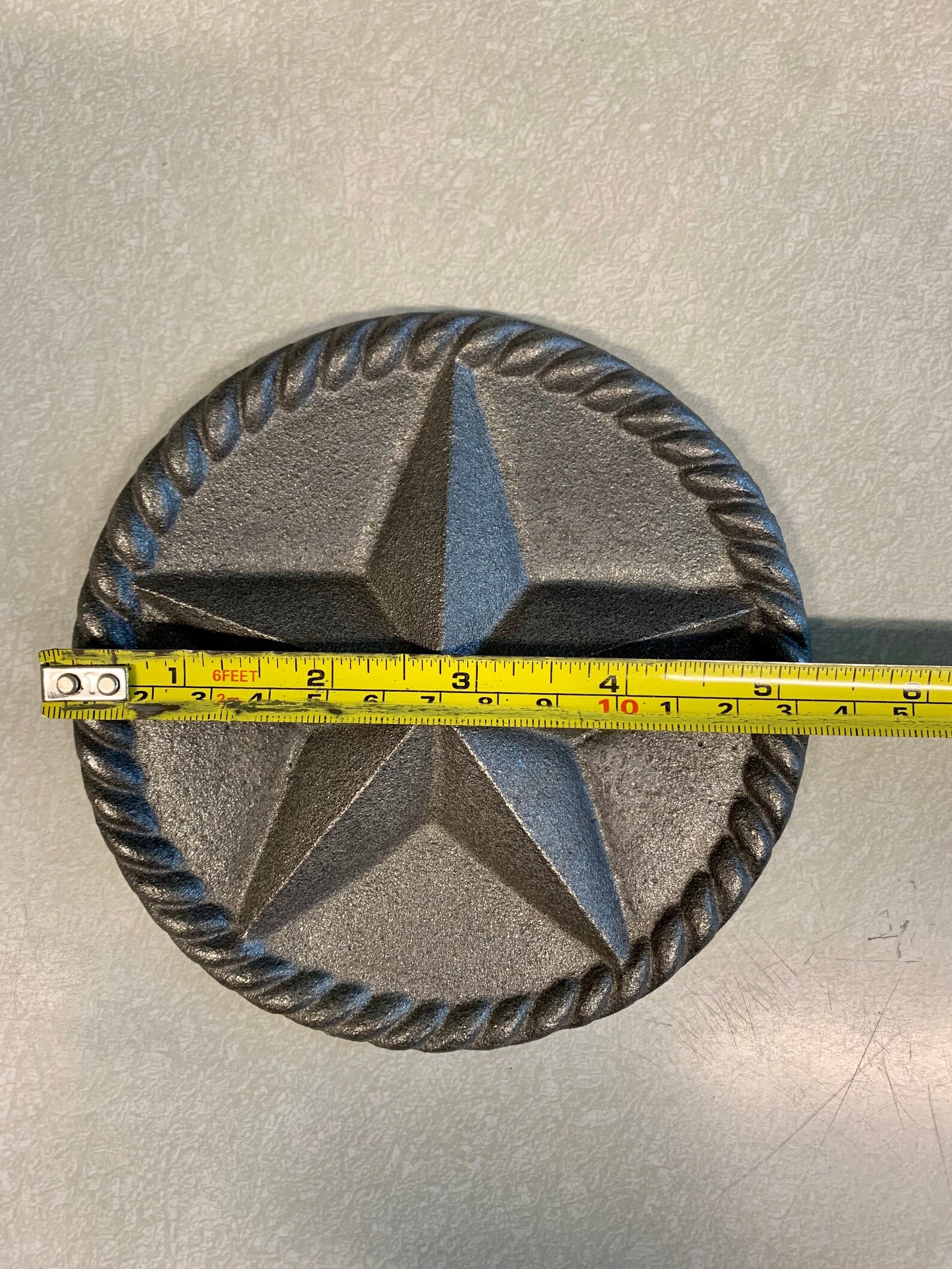 Metal Star, Cast Iron Round Star, Western Star, Lonestar - Etsy