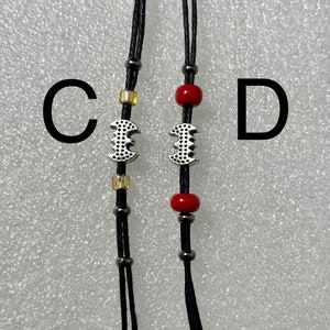 Beard Hair Lacers. Bat Style Many Designs to Choose From. Bat Beads ...