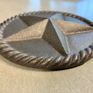 Metal Star, Cast Iron Round Star, Western Star, Lonestar - Etsy