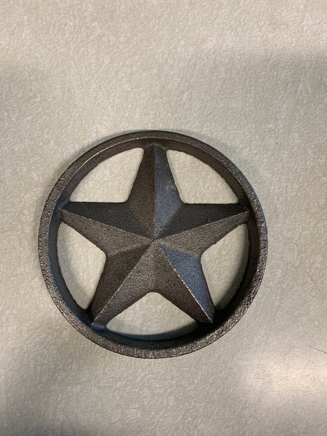 Metal Star 2 Designs to Choose From Cast Iron Round Star - Etsy