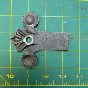 Decorative Metal False Hinge. Forged Steel Rustic Hardware. Heavy Thick ...