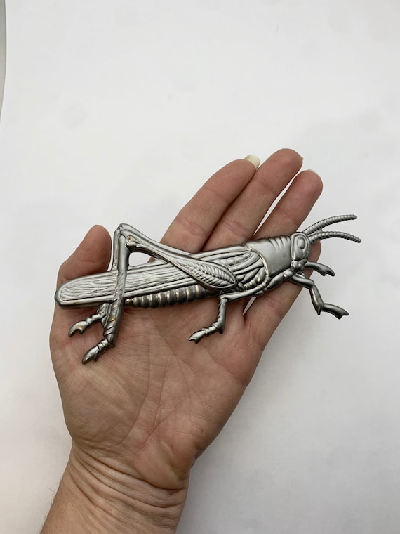 Metal Grasshopper - Etsy