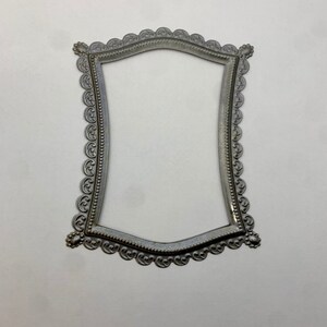 Metal Decorative Frame Oval and Rectangular Shaped - Etsy