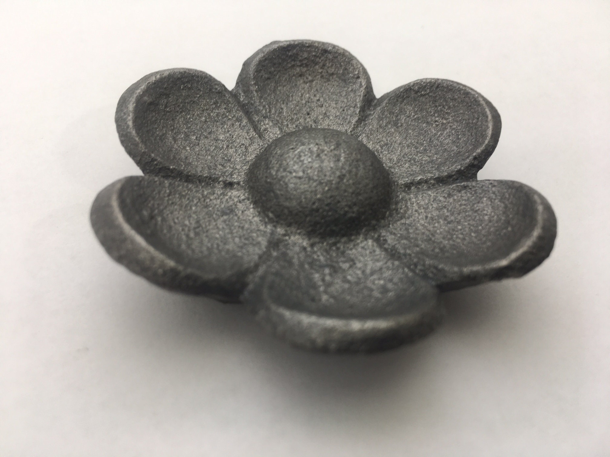 Steel Flower Heavy Metal Iron Flower Petal Paper Weight - Etsy