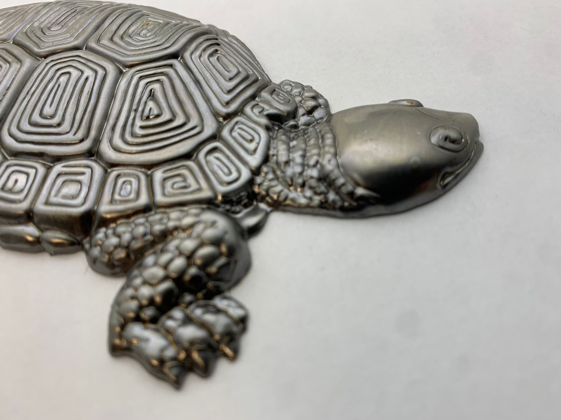 Metal 3d Turtle Tortoise - Etsy