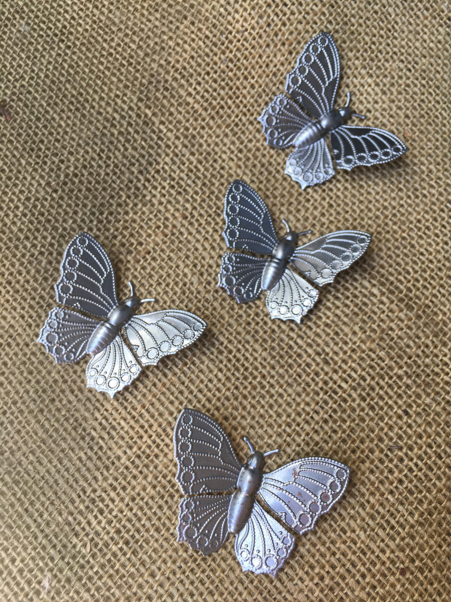 Metal Butterfly - Etsy