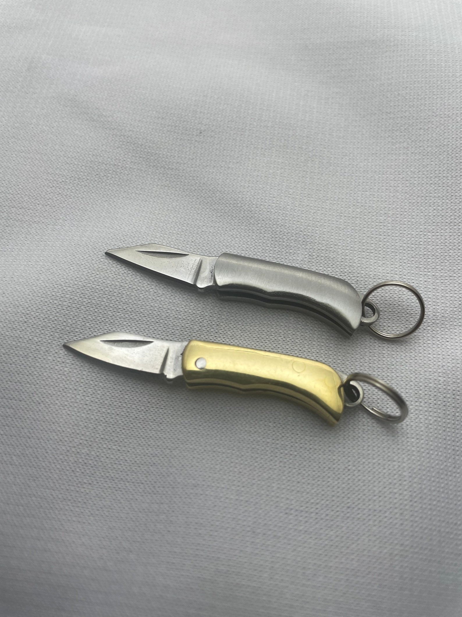 Tiny Pocket Knife Miniature Knife Keychain Choose Style - Etsy