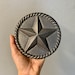 Metal Star, Cast Iron Round Star, Western Star, Lonestar - Etsy