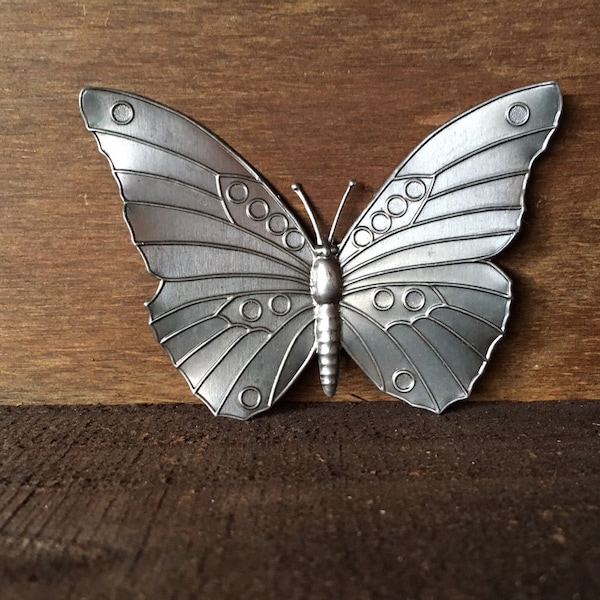 Metal Butterfly - Etsy