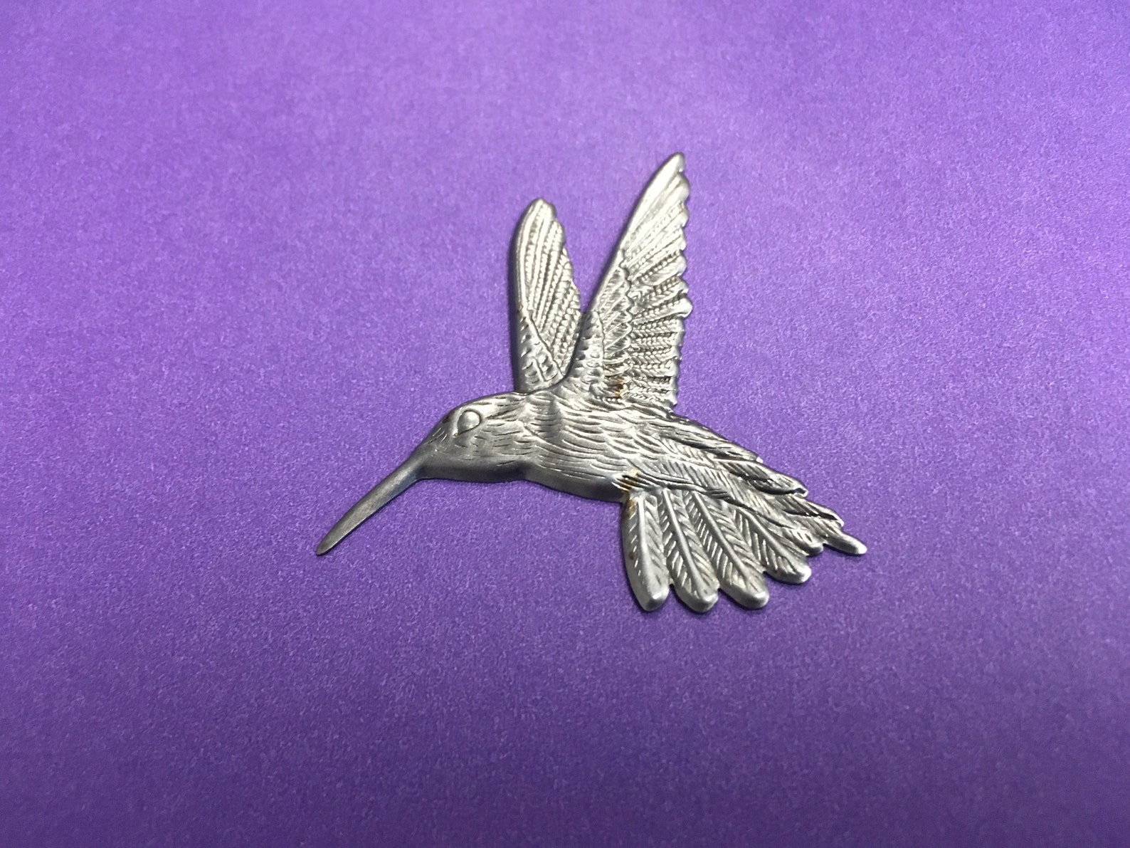 Small Metal Hummingbird 3D - Etsy