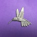 Small Metal Hummingbird 3D - Etsy
