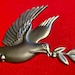 Metal Dove Flying Dove Peace Love Decoration - Etsy