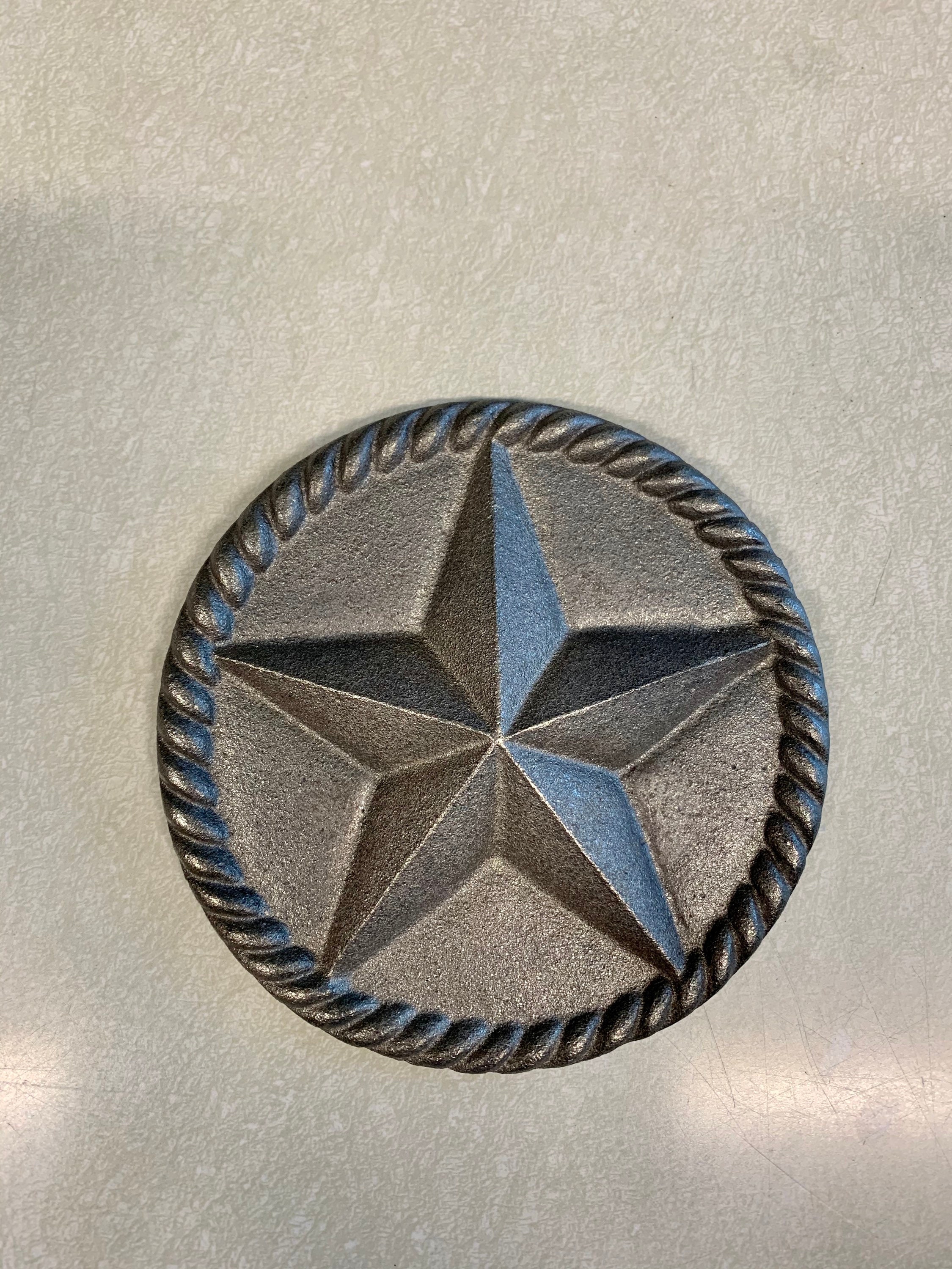 Metal Star, Cast Iron Round Star, Western Star, Lonestar - Etsy
