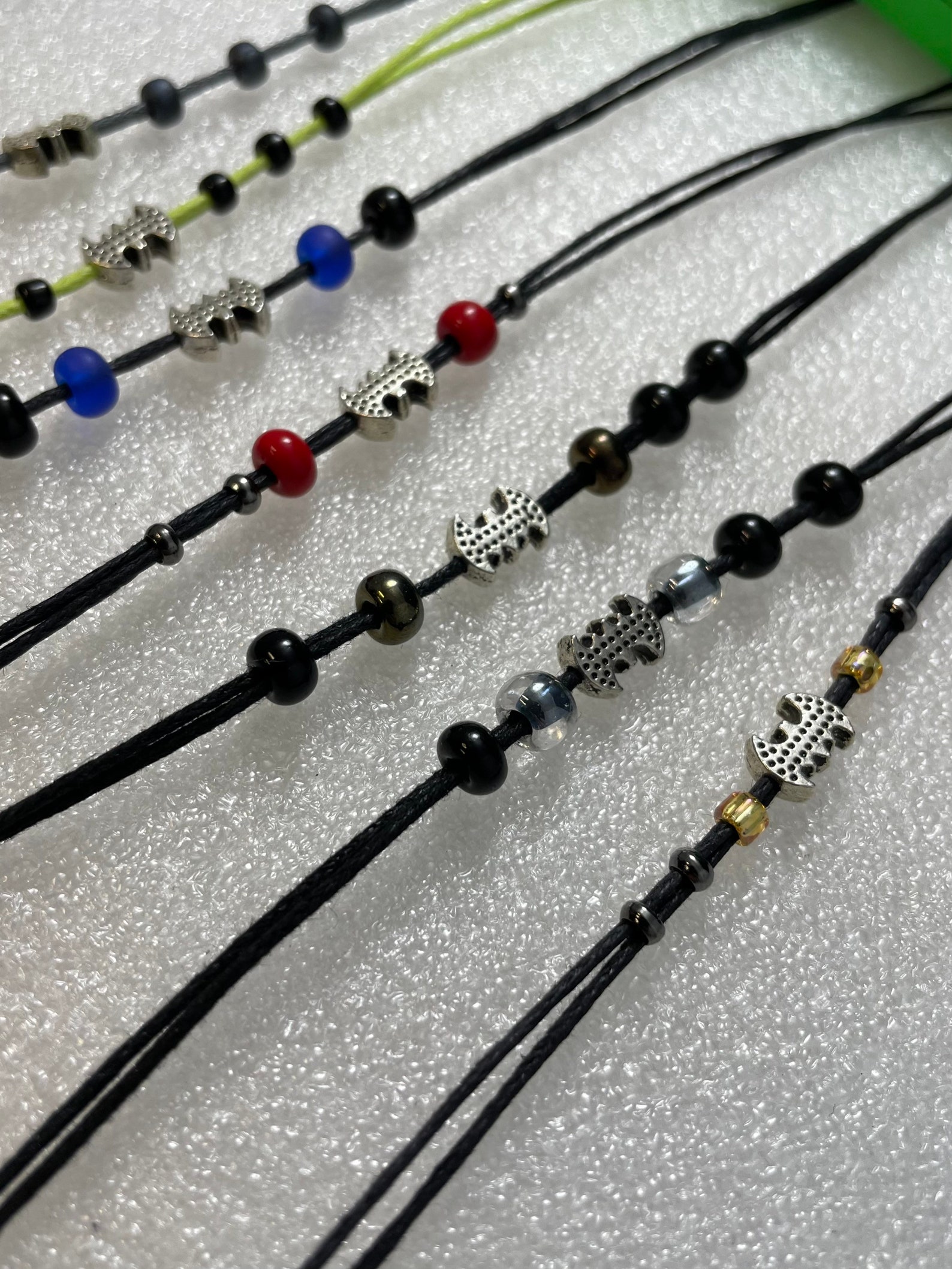 Beard Hair Lacers. Bat Style Many Designs to Choose From. Bat Beads ...