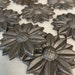 Cast Iron Daisy Flower Metal Rosette - Etsy