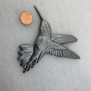Metal 3d Hummingbird Large. - Etsy