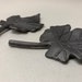 Metal Cast Iron Maple Leaf, Grape Leaf, Choose 3 Sizes, Autumn Leaves ...