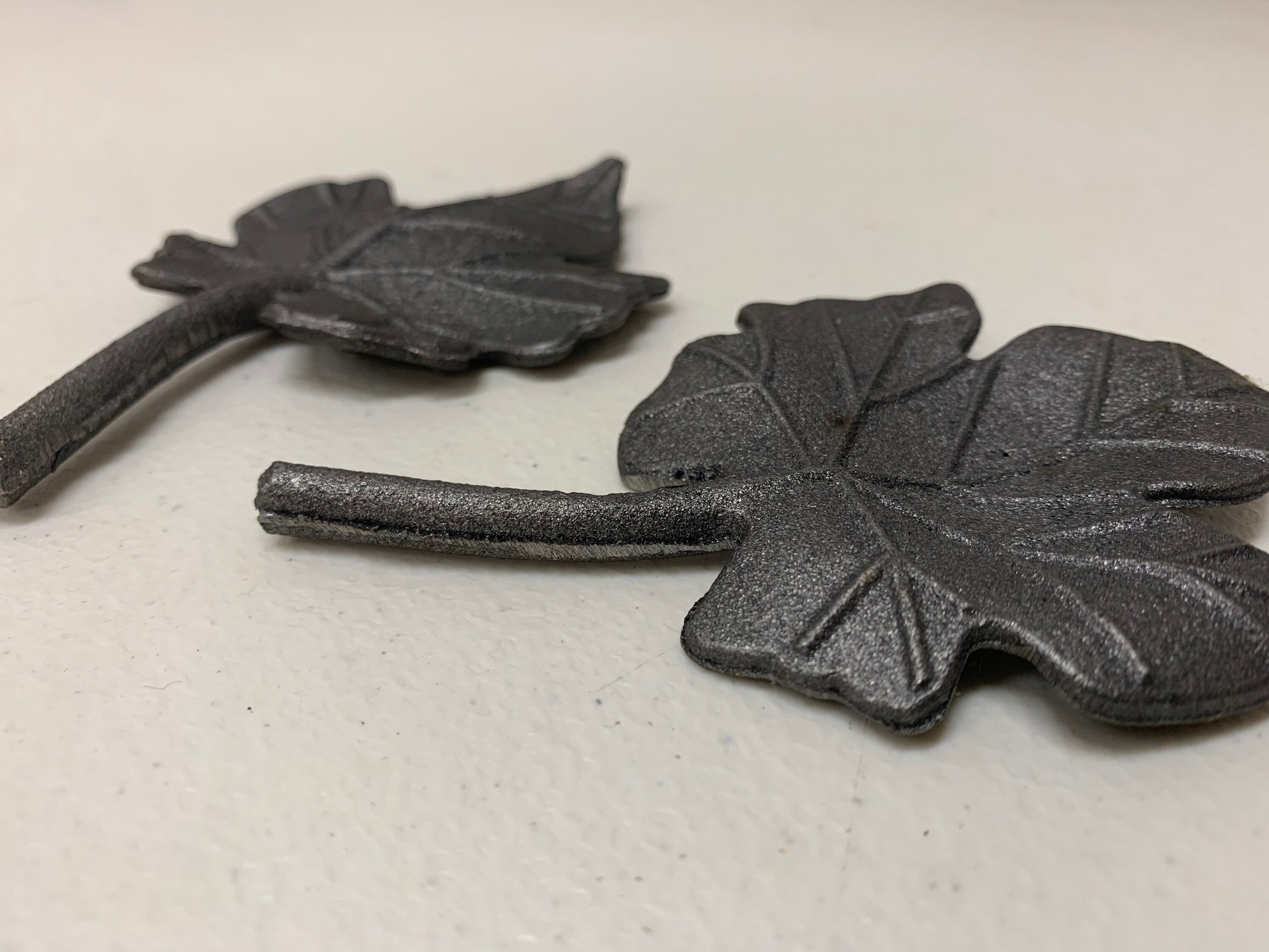 Metal Cast Iron Maple Leaf, Grape Leaf, Choose 3 Sizes, Autumn Leaves ...