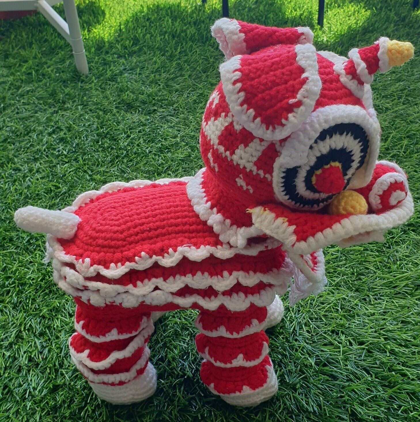 Crochet Pattern - Chinese Lion Dance - Etsy