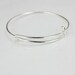 SALE 5 Pcs Silver Expandable Bangle Adjustable Charm - Etsy