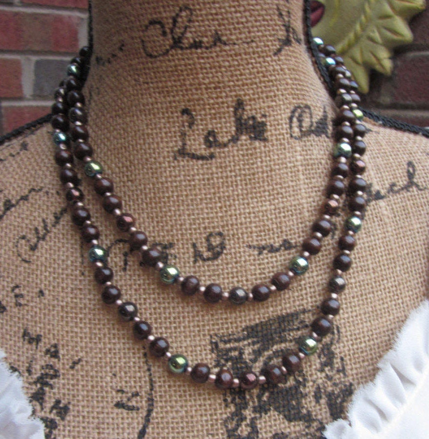 108 beaded mala Long beaded necklace mens mala women's | Etsy