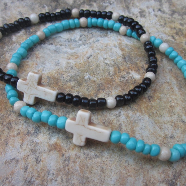 Cross Anklet Etsy