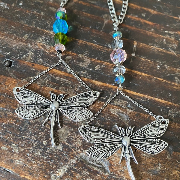 Dragonfly Hanging Car Charms - Etsy
