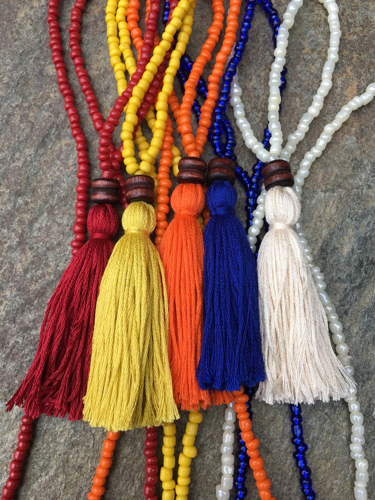 Set Bracelets Necklace Long Beaded Necklace With Tassel Etsy set-bracelets-necklace-long-beaded-necklace-with-tassel-etsy