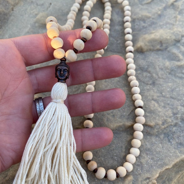 Long Beaded Necklace - Etsy