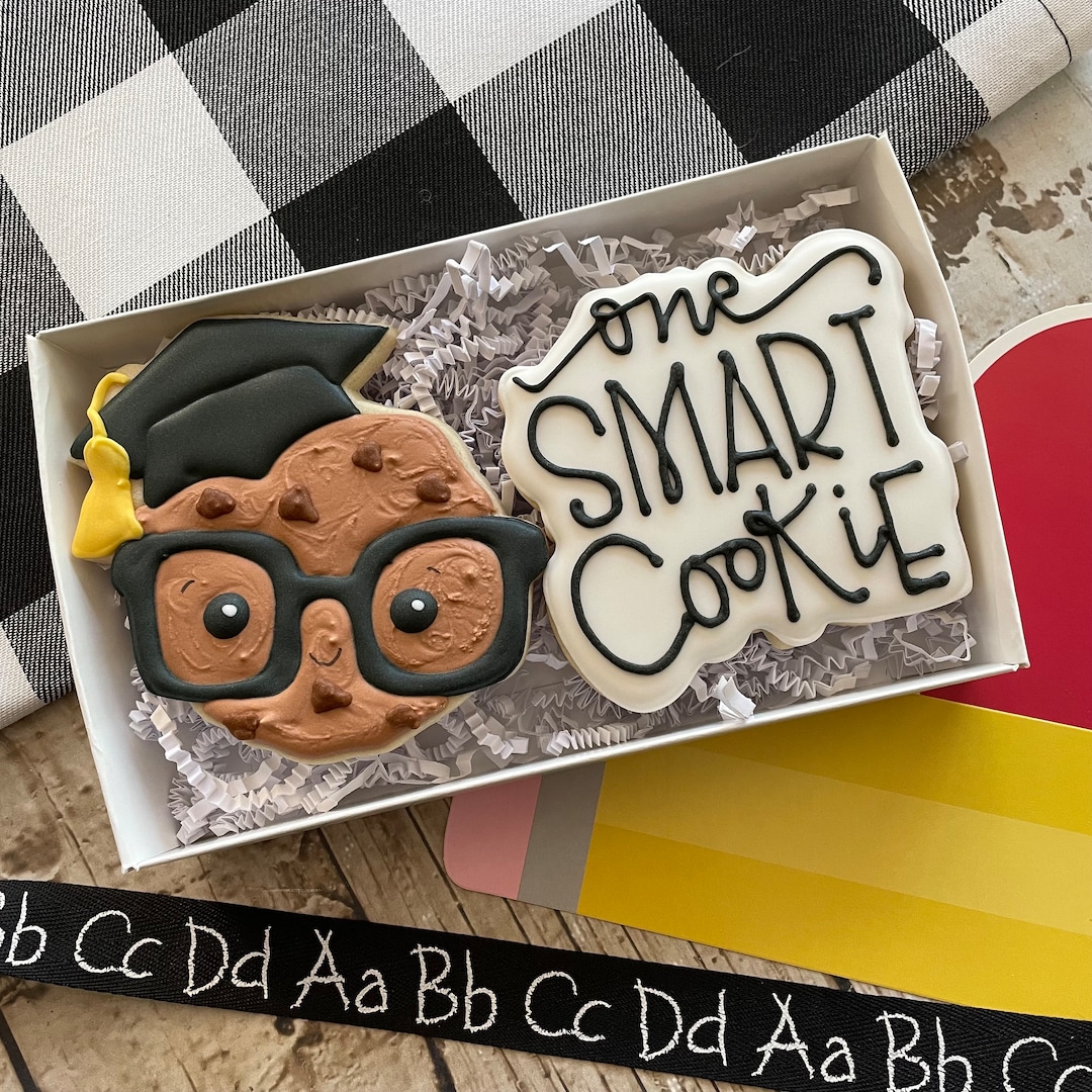 Graduation Cookies | Graduation Gift | One Smart Cookie - Etsy